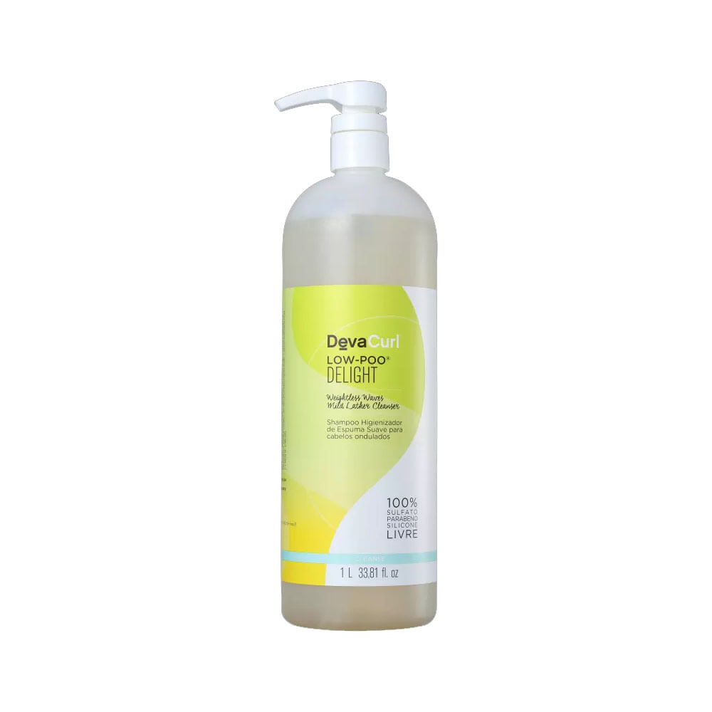 Shampoo Deva Curl Low-Poo Delight 1 Litro - Ikesaki