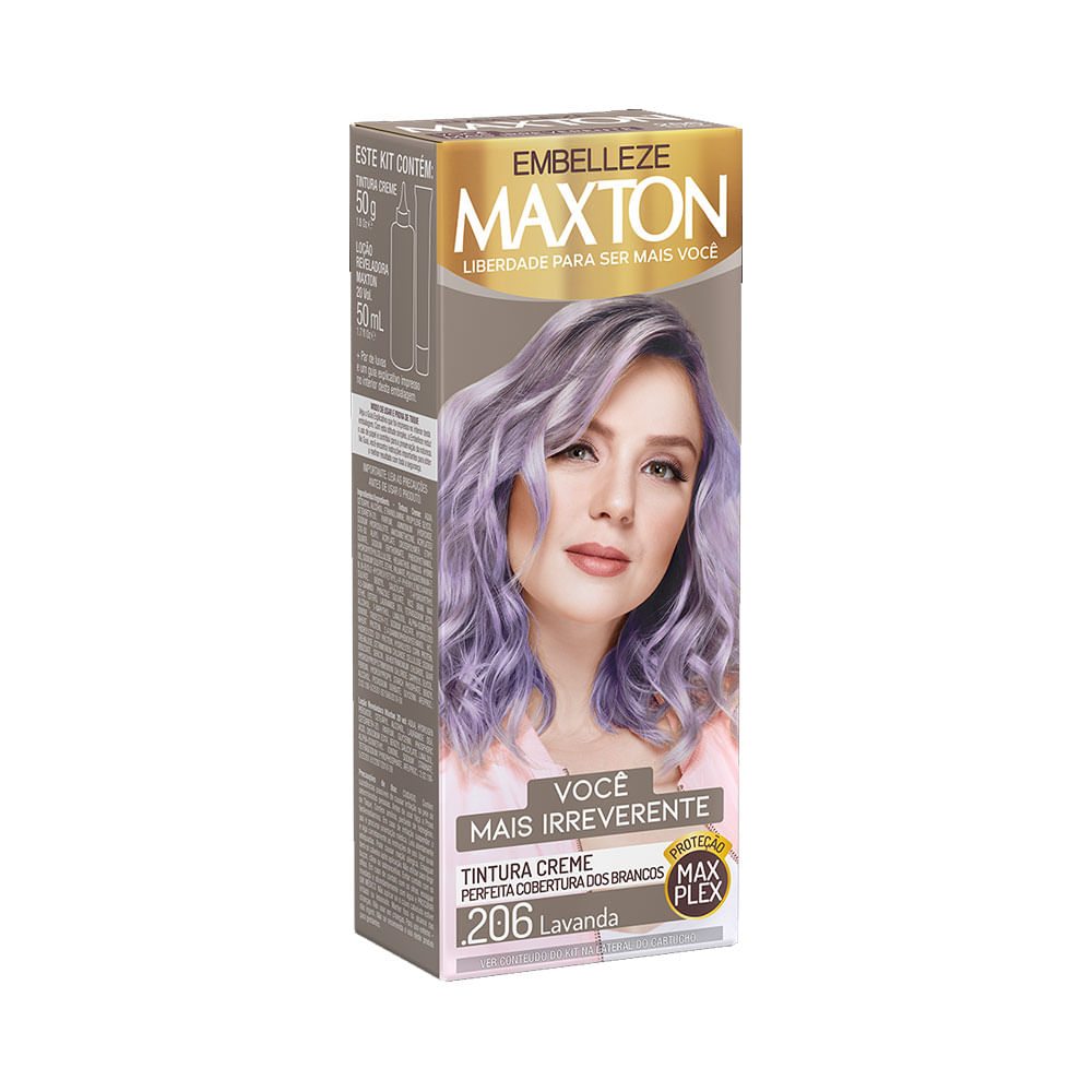 Coloração Maxton Kit 206 Lavanda - Ikesaki
