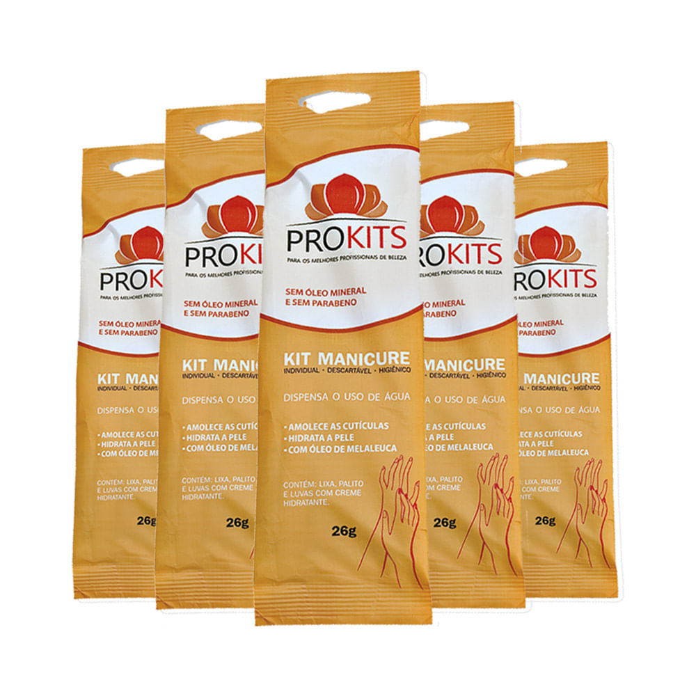 Kit Prokits Manicure com 25 Unidades - Ikesaki