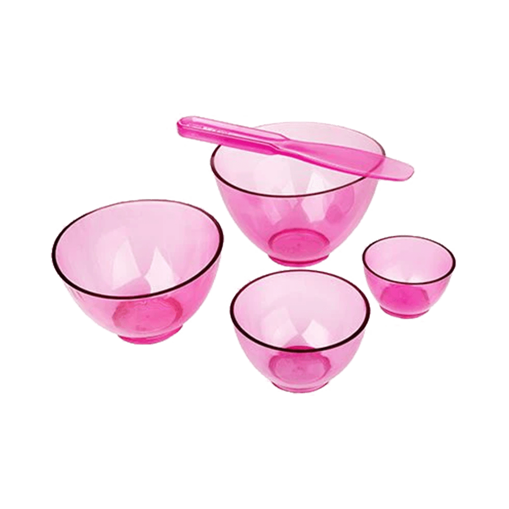 Kit Cubeta Gianinis Rosa - 4 Peças com Espátula - Ikesaki