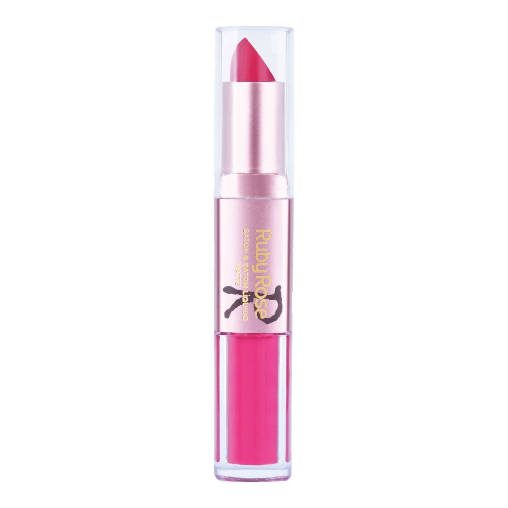 Batom Ruby Rose Duo Matte 359 - Ikesaki