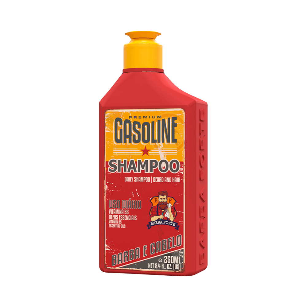 Shampoo Barba Forte Gasoline 250ml - Ikesaki