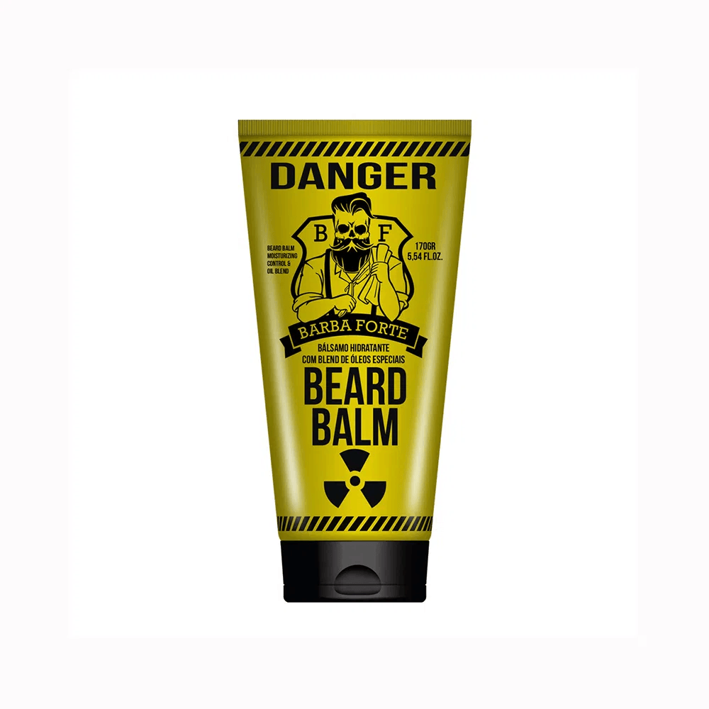 Kit Barba Forte Shampoo Gasoline + Balsamo Danger - Ikesaki