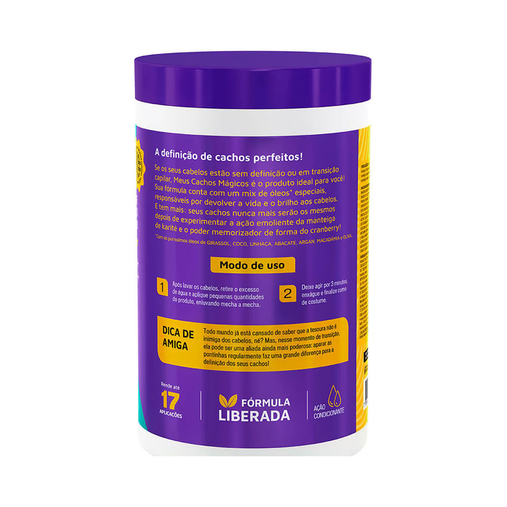 Máscara Capilar Novex de Tratamento Meus Cachos 400g - Ikesaki