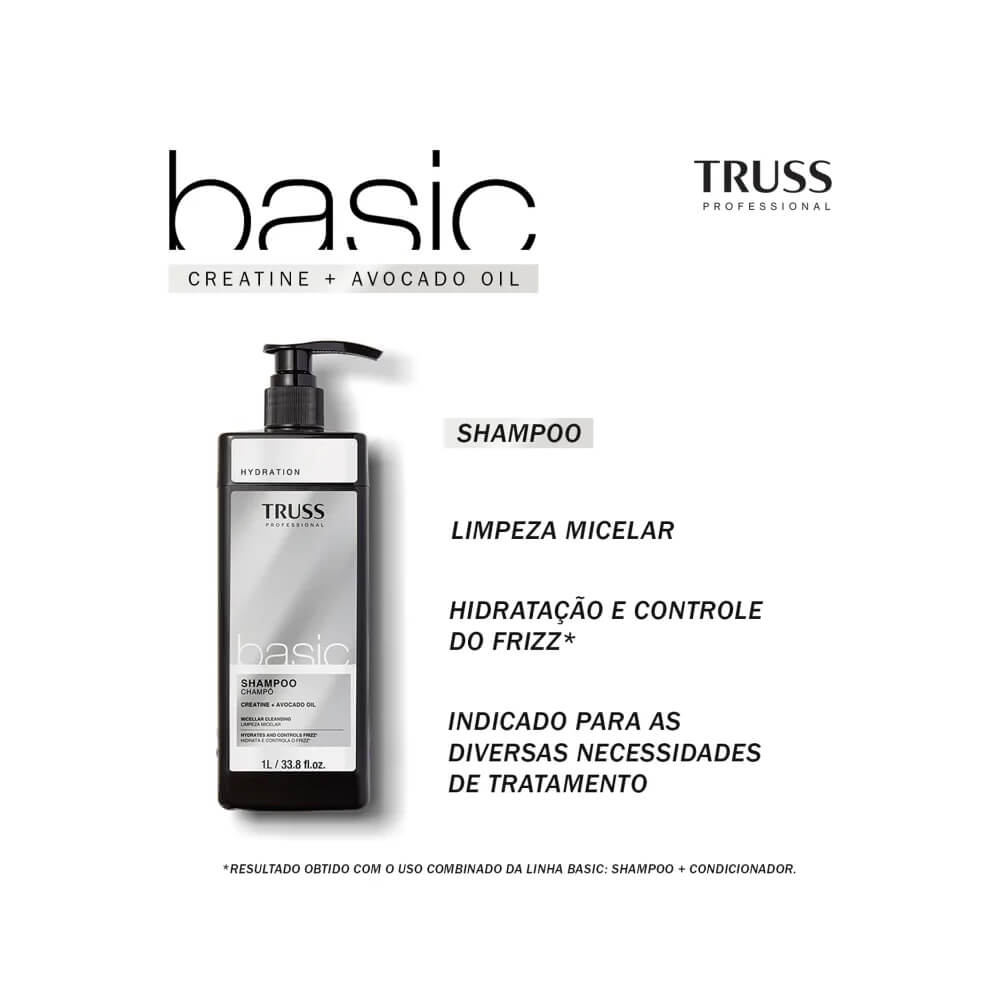 Shampoo Truss Basic 1L - Ikesaki