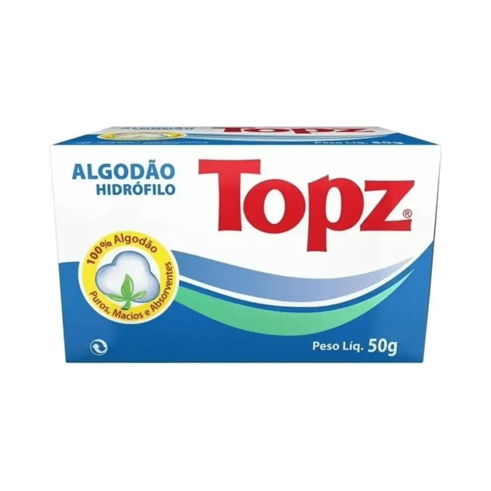 Algodão Topz Rolo 50g - Ikesaki