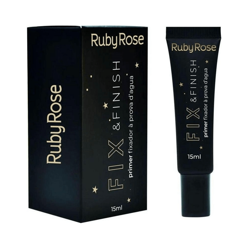 Primer Fixador Ruby Rose Fix e Finish 15ml - Ikesaki